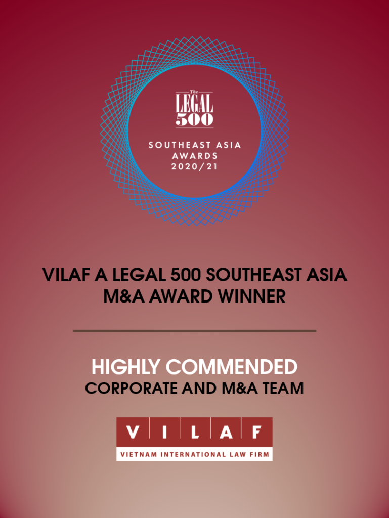 VILAF, a Legal 500 Southeast Asia M&A Award Winner - VILAF - Vietnam ...