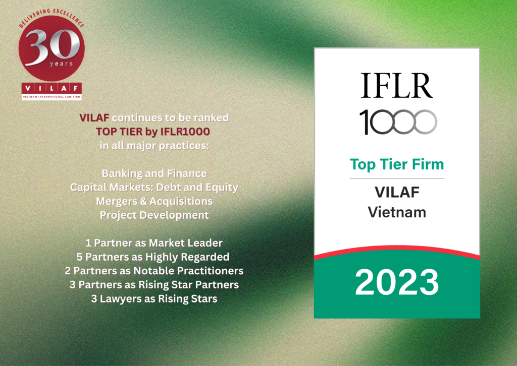 IFLR1000 VILAF Ranking 4 - VILAF - Vietnam International Law Firm