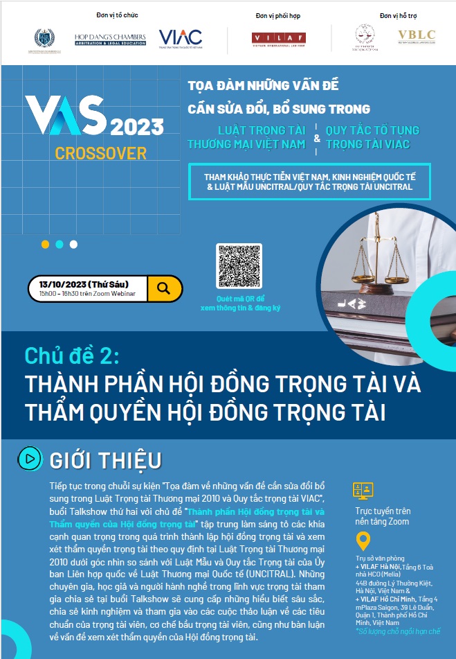 vas 2023 page 1 flyer - VILAF - Vietnam International Law Firm