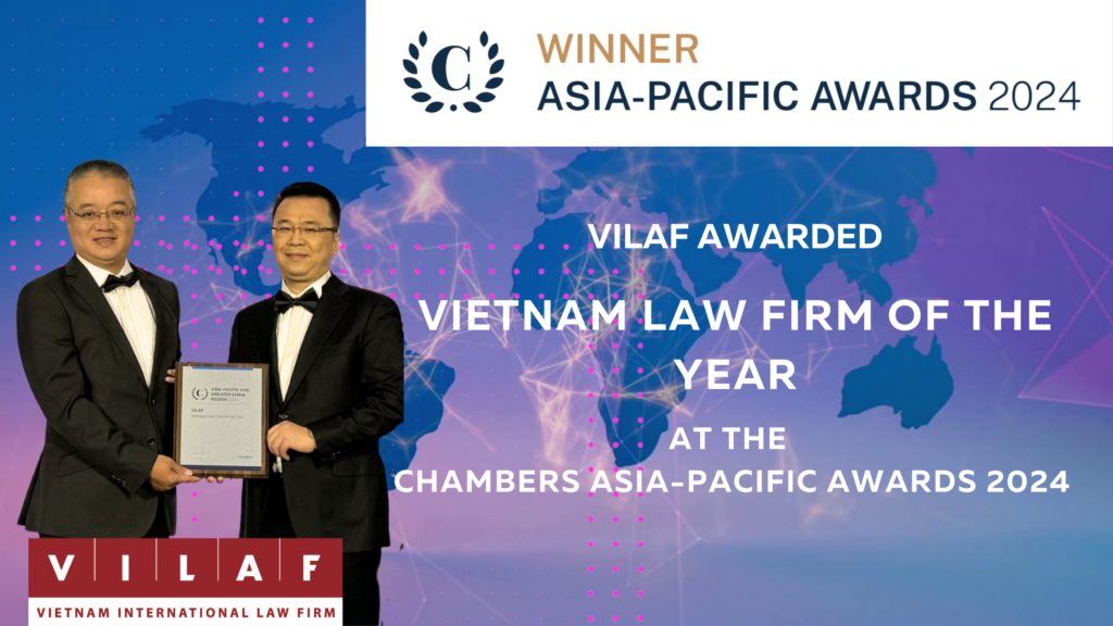 vilaf awarded (1) - VILAF - Vietnam International Law Firm