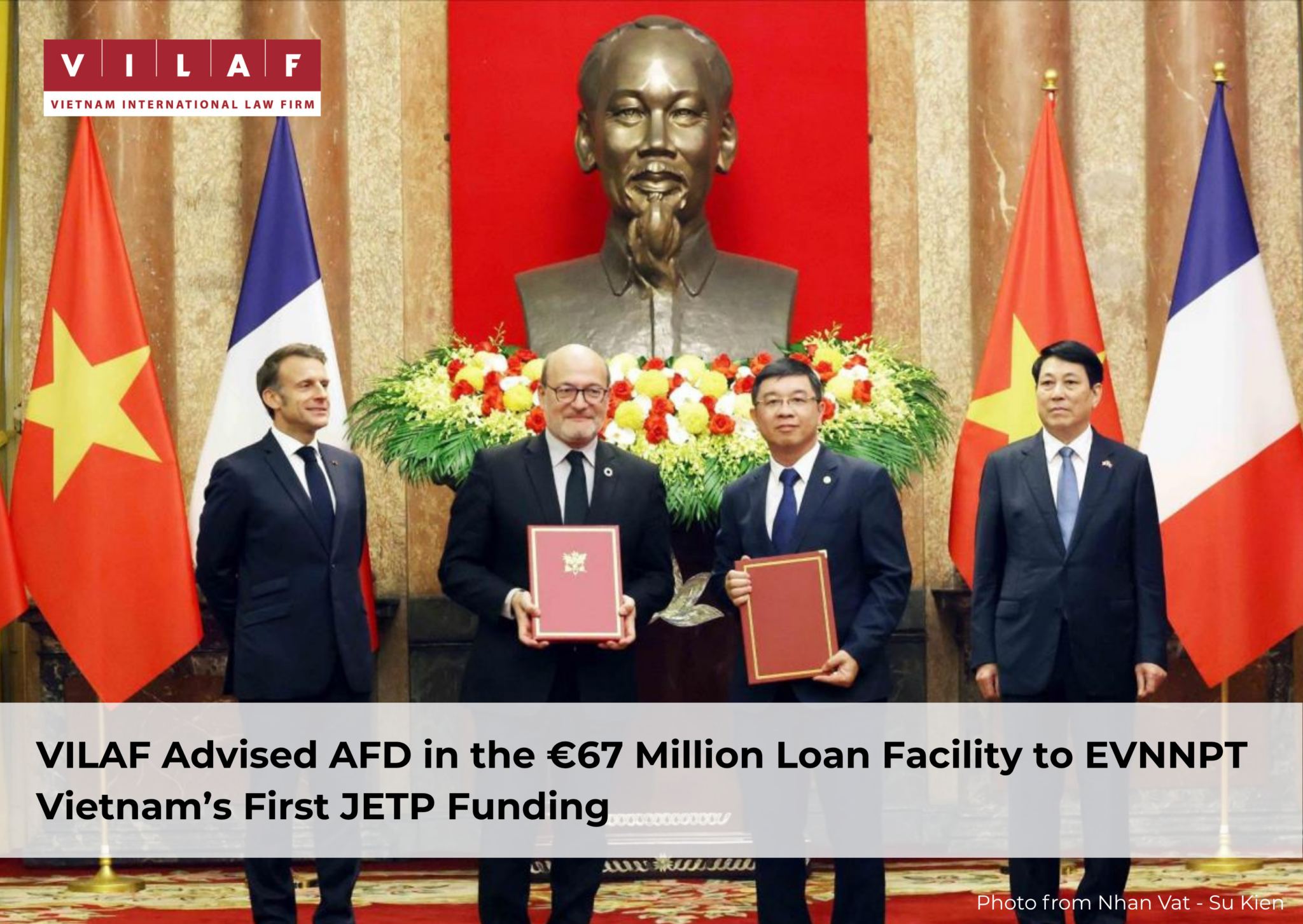 VILAF Advised AFD in the €67 Million Loan Agreement to EVNNPT Vietnam’s ...